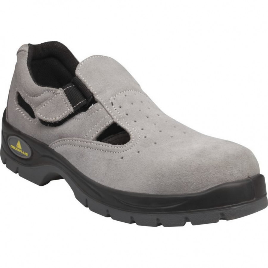 Safety sandals Brisbane S1 SRC, grey 48, Delta Plus