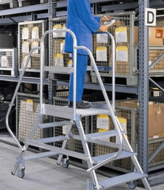 Platform ladder Ponte 6 steps, Svelt - combinatoin ladders