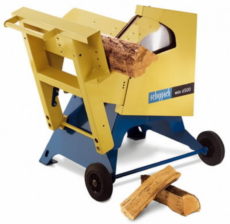 Swivel log saw - 400V / 4,2kW, Scheppach