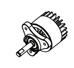 Engine, brushless ECCS-58V, ECHO