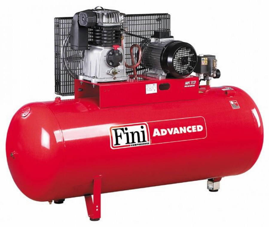 Kompresorius MK Advanced, su diržine pavara, 400V 4KW 270L, Fini