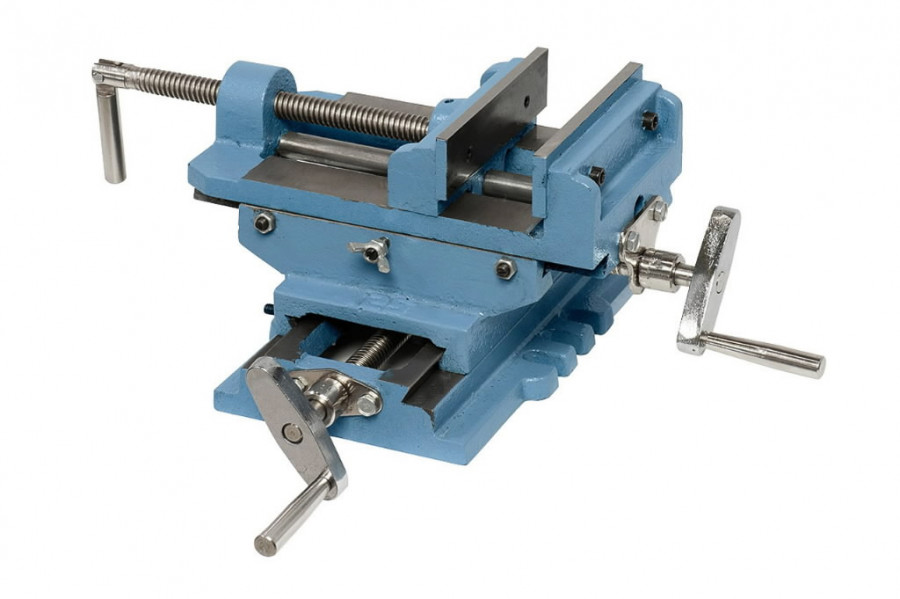Two way cross slidee vise KS 125, Bernardo