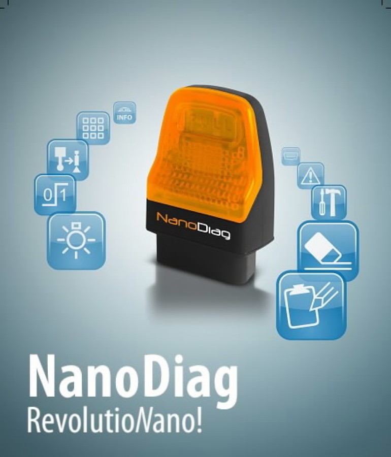 OBD testeris Nano Diag IDC4 Basic, Texa - OBD diagnistikos prietaisai