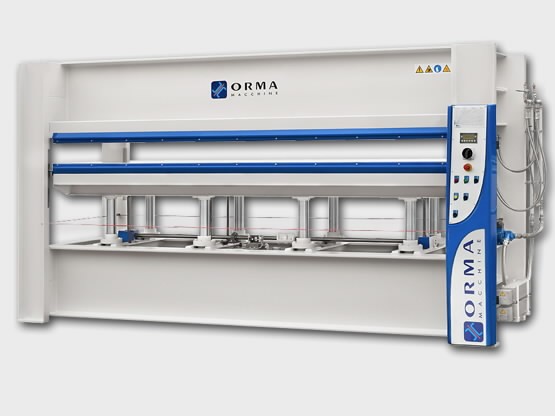 ORMAMACCHINE HYDRAULIC HOT PRESS NPC/DIGIT 6/90, ORMA
