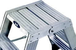 Steppladder P1 PLUS 2x6 steps 1,40m, Svelt - freestanding ladders