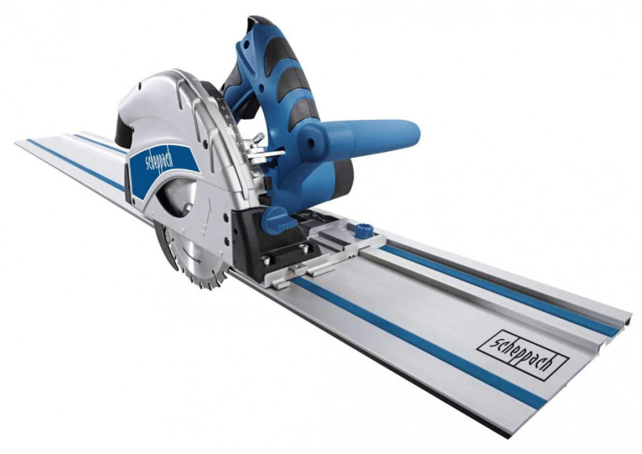Plunge saw PL55 + 2x700 mm guiderail, Scheppach - Circular Saws