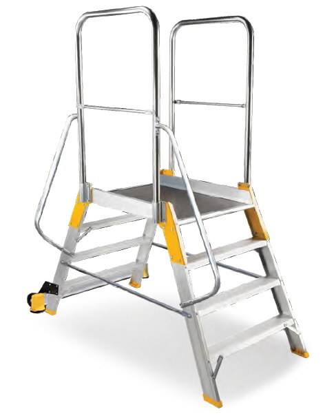Platform ladder Ponte Light 5 steps, Svelt - combinatoin ladders