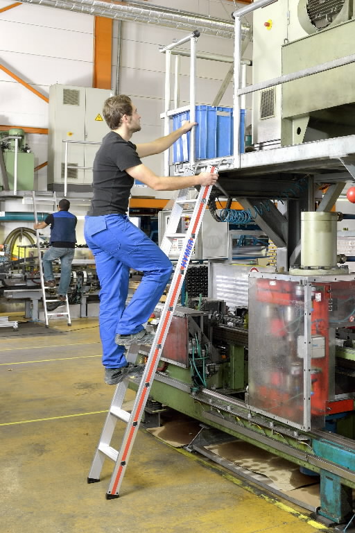 Leaning step ladder 12 steps, 3,20m 8112, Hymer - combinatoin ladders