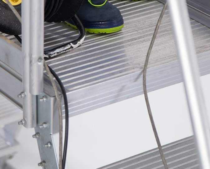 Platform ladder Ponte 6 steps, Svelt - combinatoin ladders