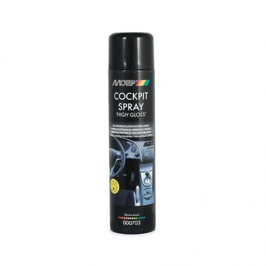 COCKPIT SPRAY high gloss 600ml, Motip - Interior care