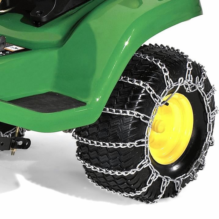 Lumeketid tagaratastele, murutraktor X110 ja X120, John Deere ...