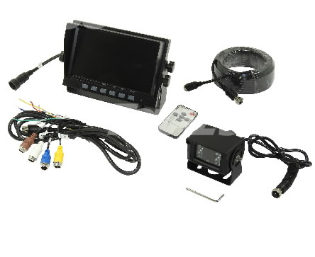 Complete camera system with monitor 7", Total Source
