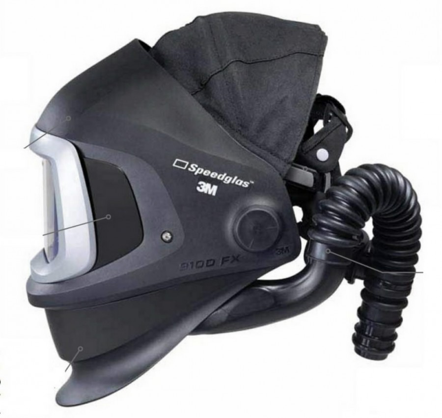 Сварочная маска Speedglas 9100FX Air keevitusfiltrita, SPEEDGLAS ...