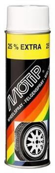WHEEL SPRAY black 500ml, Motip | Stokker- tools, machinery, maintenance