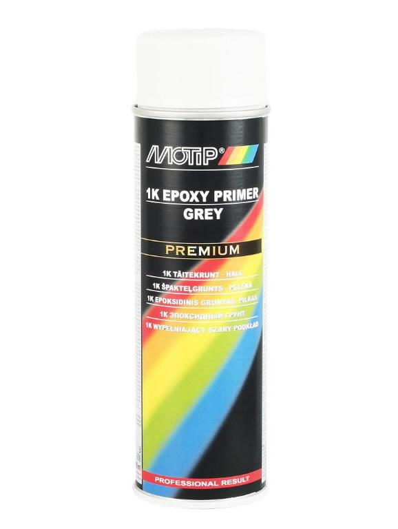 Epoxy primer MOTIP PREMIUM grey 500ml, Motip | Stokker- tools ...