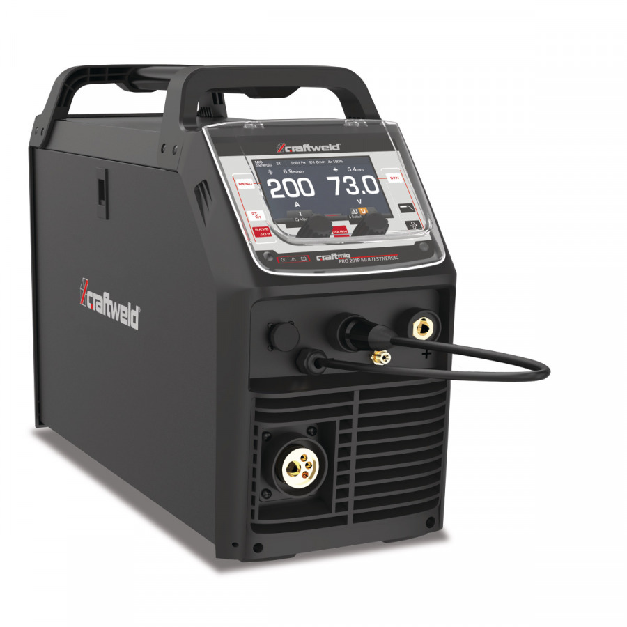MIG and TIG welder Craft-MIG Pro 201P Multi Synergic, Schweisskraft ...