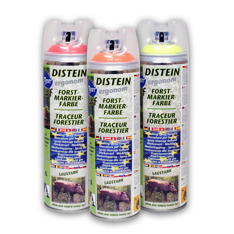 Miško žymėjimo dažai DISTEIN - Neon Yellow 500ml, Motip | Stokker ...