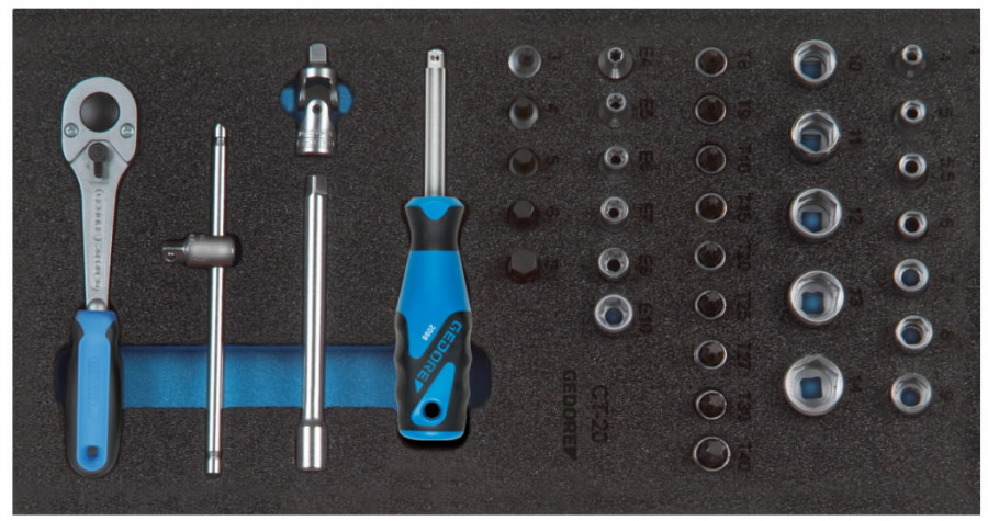 tool module with tools 1500 CT1-20, Gedore | Stokker- tools, machinery ...