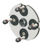 QuickPlate 4-holes with standard heads, Haweka - Wheel balancers