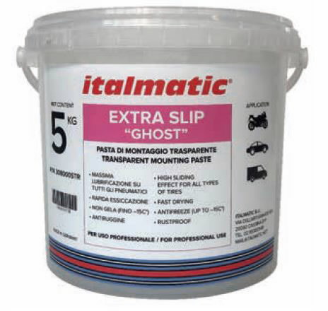 Tire mounting paste, transparent, 5kg, ITALMATIC - Tyre equipment ...