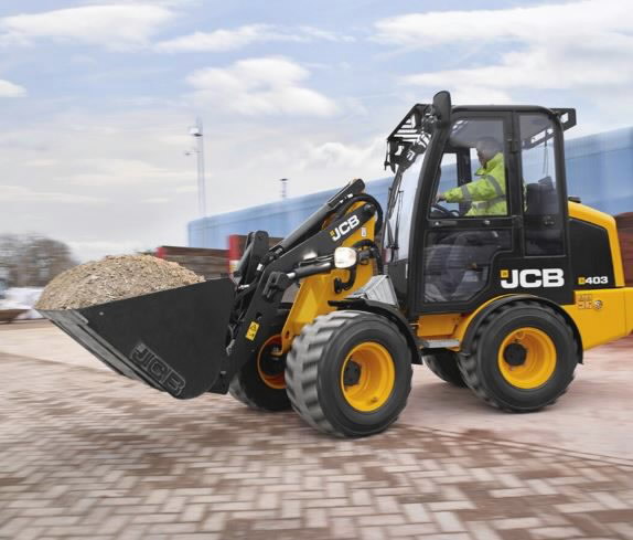 Wheel loader 403 PLUS, JCB | Stokker- tools, machinery, maintenance