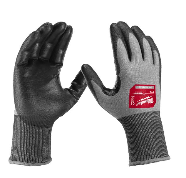 Cimdi Hi-Dex, pretiegriezuma D klase, XL/10, Milwaukee | STOKKER.LV ...