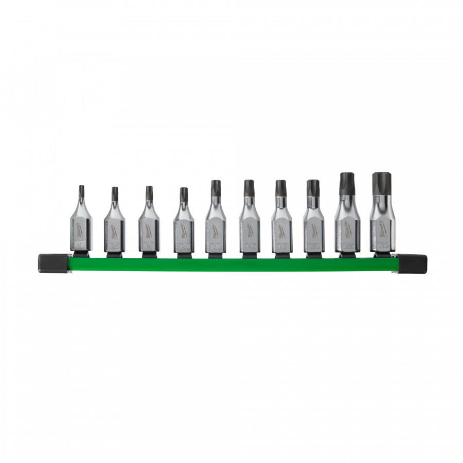 Drive Torx Bit Socket Set 3/8" 10 pcs, Milwaukee | Stokker- tools ...