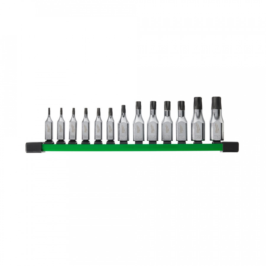 Drive Metric Torx Bit Socket Set 1/4" and 3/8" 13 pcs, Milwaukee ...