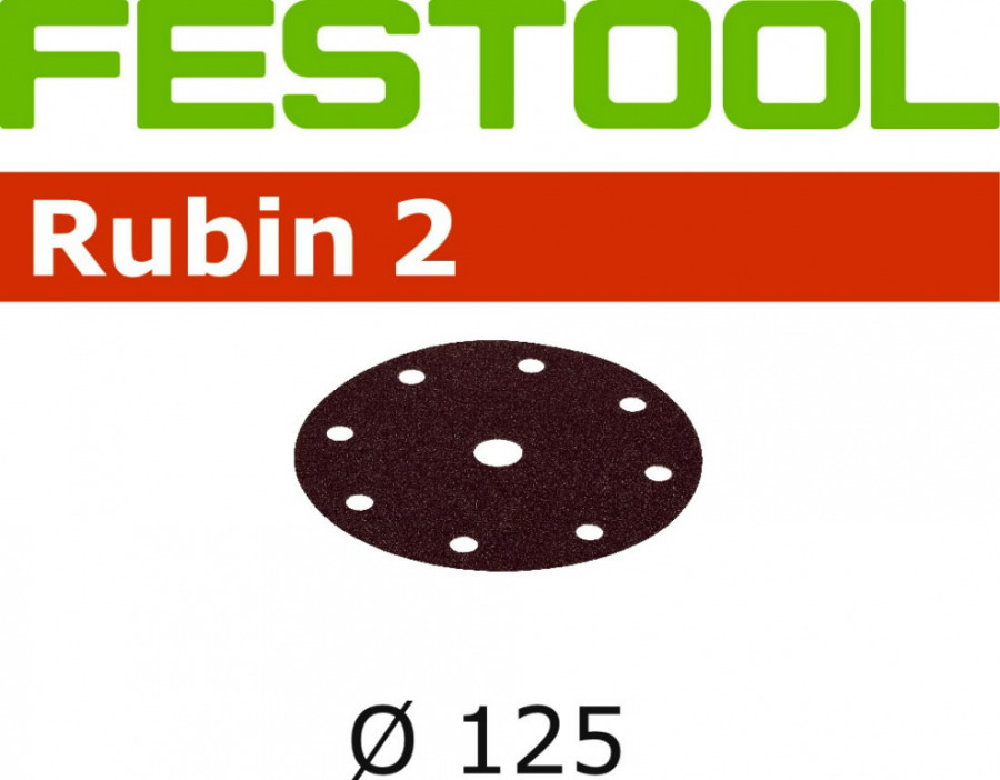 Velcro grinding disc Rubin 2 90 holes 50pcs 125mm P60, Festool ...