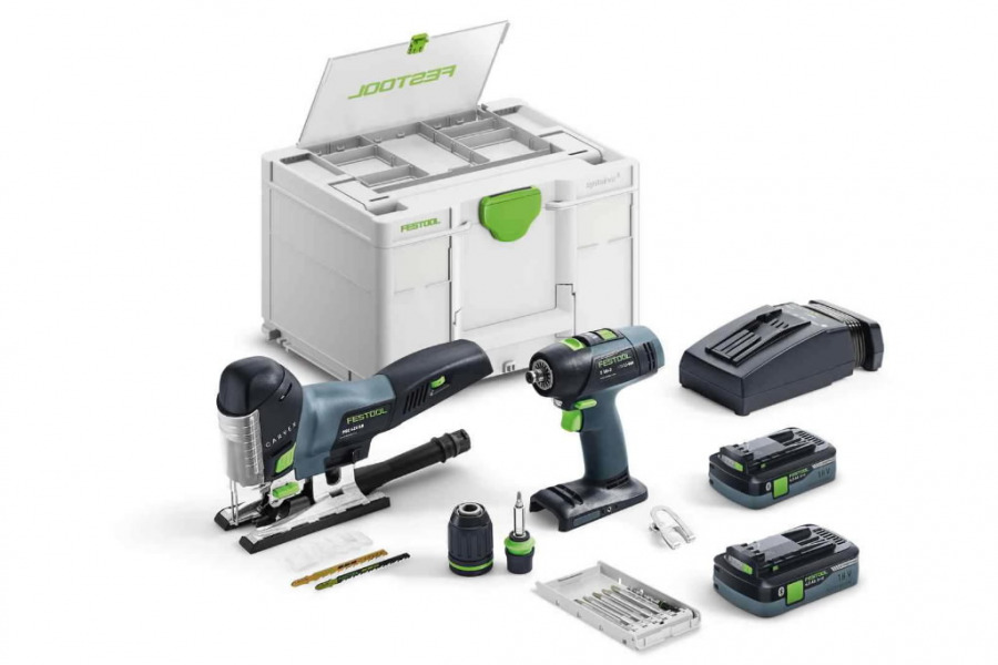Cordless assembly set T 18+3/ PSC 420 LiI-Set, Festool | Stokker- tools ...