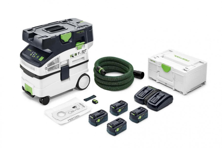 Cordless mobile dust extractor CLEANTEC CTLC MIDI I-Plus, Festool ...