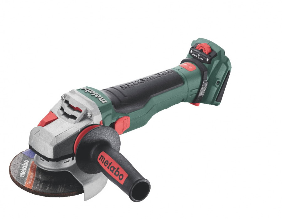 Angle grinder WVB 18 LTX BL 15-125 Quick carcass, MetaBOX165, Metabo ...