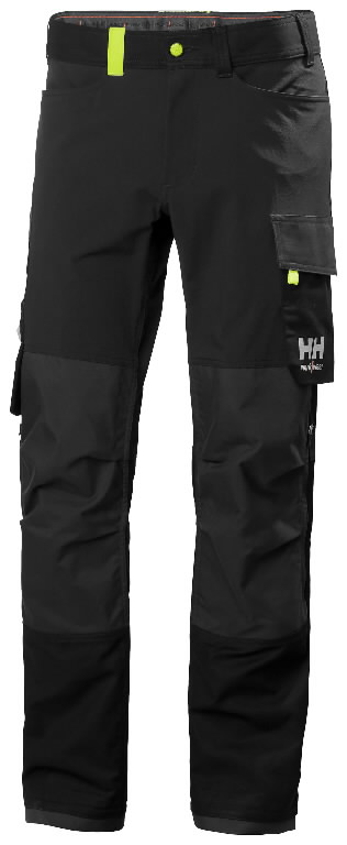 Pant Oxford 4X Work stretch, black/dark grey C52, Helly Hansen WorkWear ...