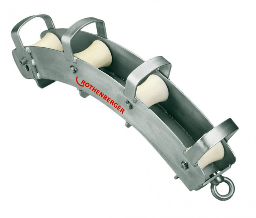 Deflector Roller f. bottom manhole edge, Rothenberger | Stokker ...