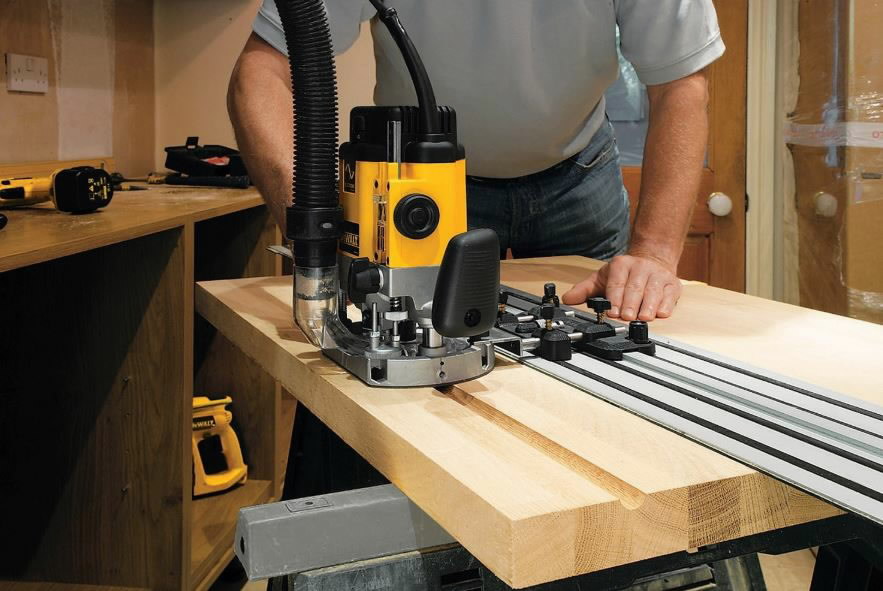 Router attachment for guide rail system, DeWalt | Stokker- tools ...
