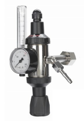 Pressure regulator GCE Ecosaver+ Ar/CO2 for Messer/GOST, Binzel ...