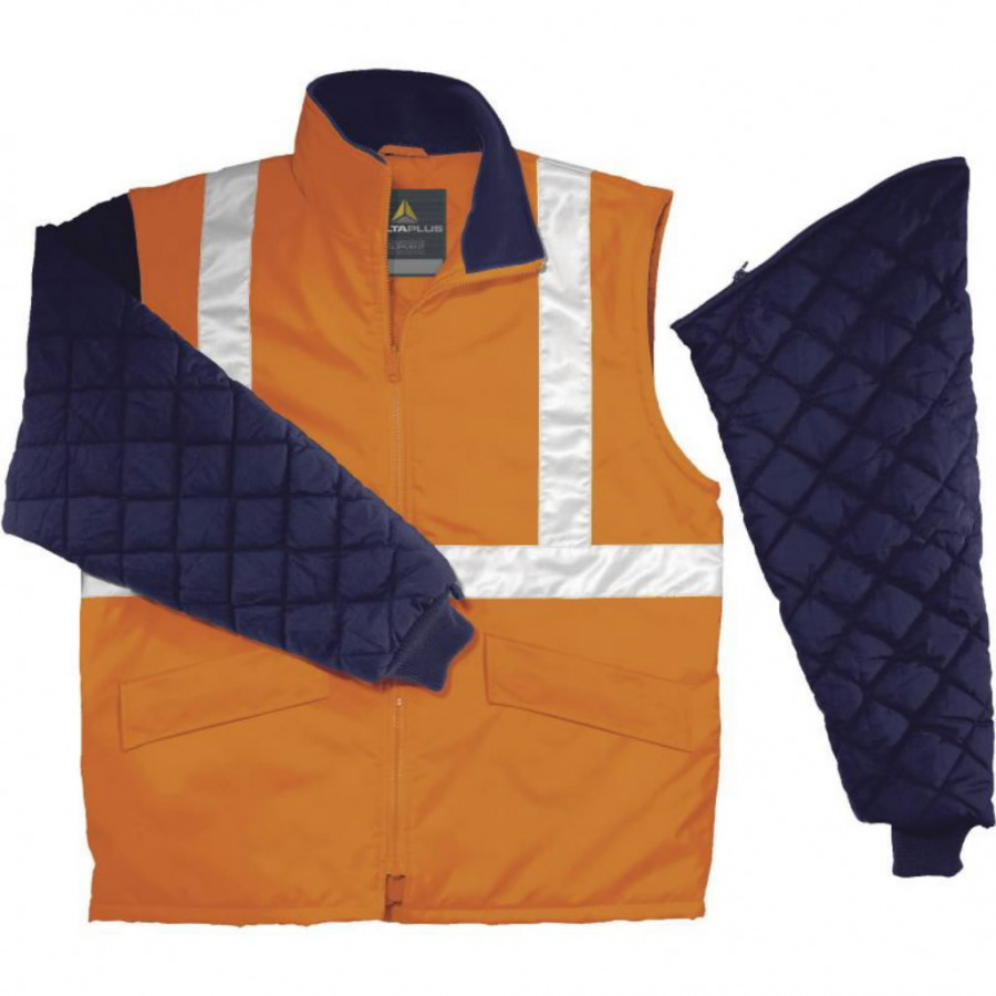 Work jacket Freeway high visibility orange XL, Delta Plus | Stokker ...