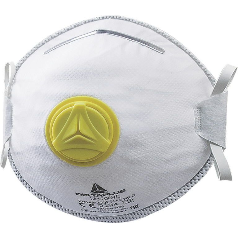 Disposable mask with valve FFP 2, Delta Plus | Stokker- tools ...