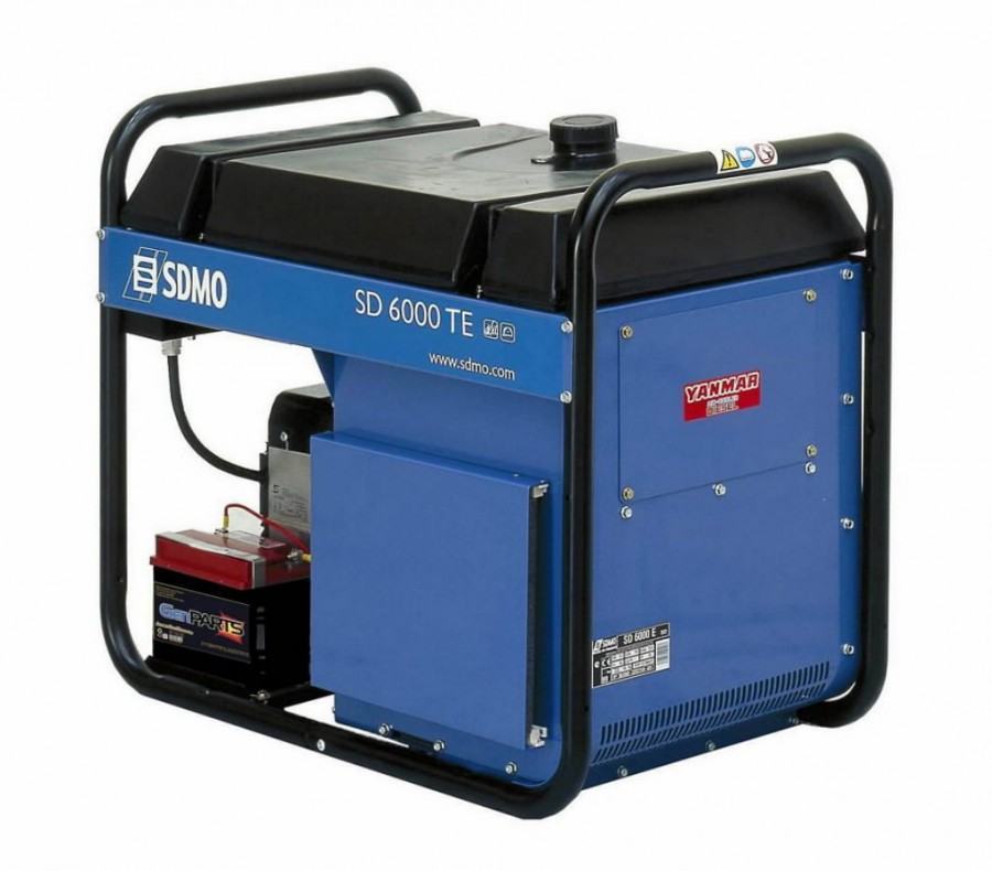 Elektrigeneraator SD 6000 TE-2, SDMO