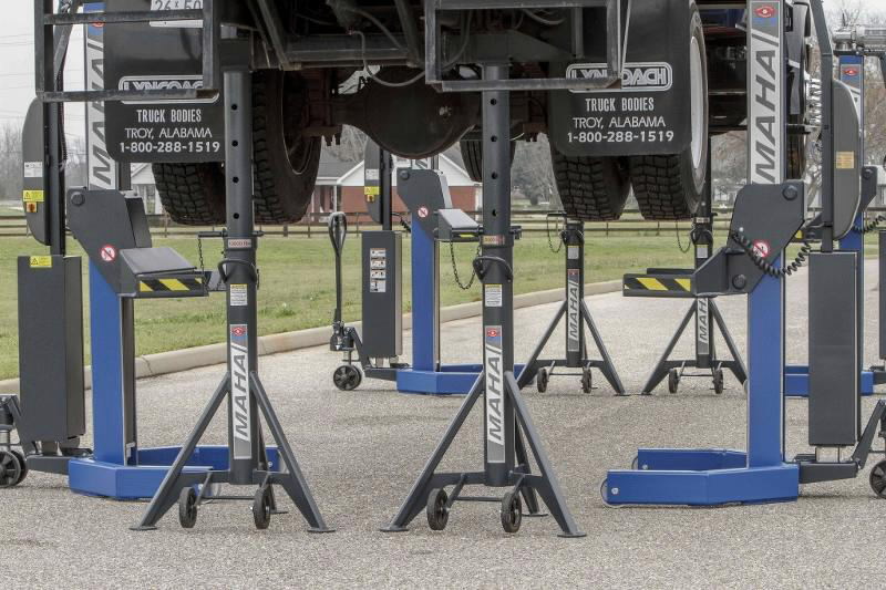 Support stand AB 6-20, 7,5t, MAHA | Stokker- tools, machinery, maintenance