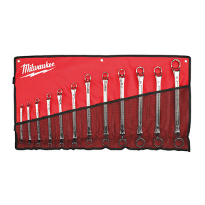 Double Ring Offset Spanner Set 12 pcs Milwaukee Stokker tools machinery maintenance
