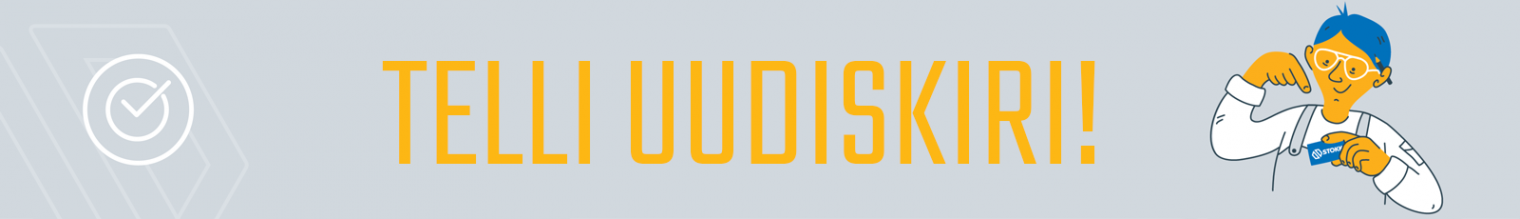 Telli Stokkeri uudiskiri! | Stokker - tööriistad, masinad, hooldus